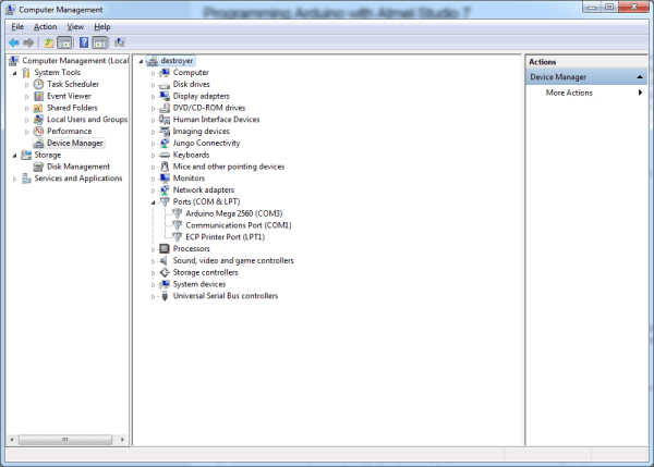 Programming Arduino with Atmel Studio 7 | Slightly Overcomplicated